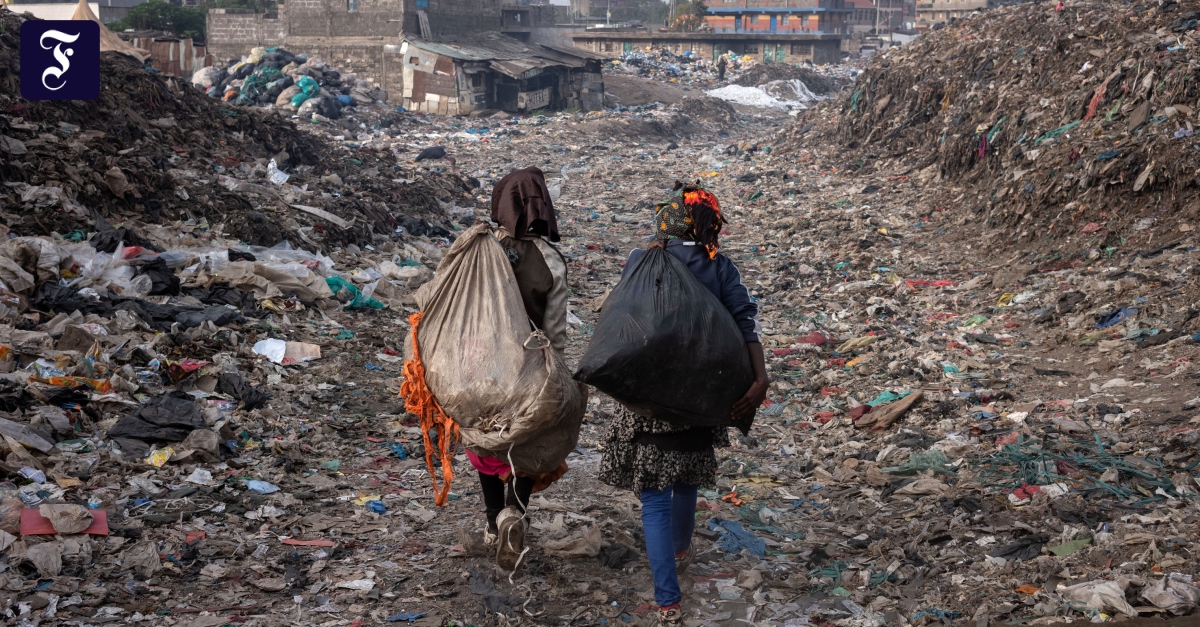 Korogocho: Ein Arbeitstag auf Kenias größter Müllkippe | FAZ