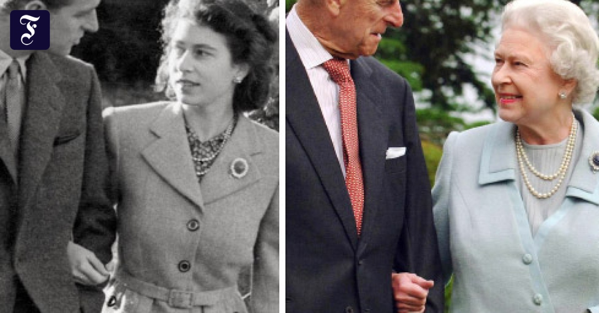 Diamantene Hochzeit: Prinz Philip und die Queen: Eine etwas altmodische Art der Ehe - Menschen - FAZ