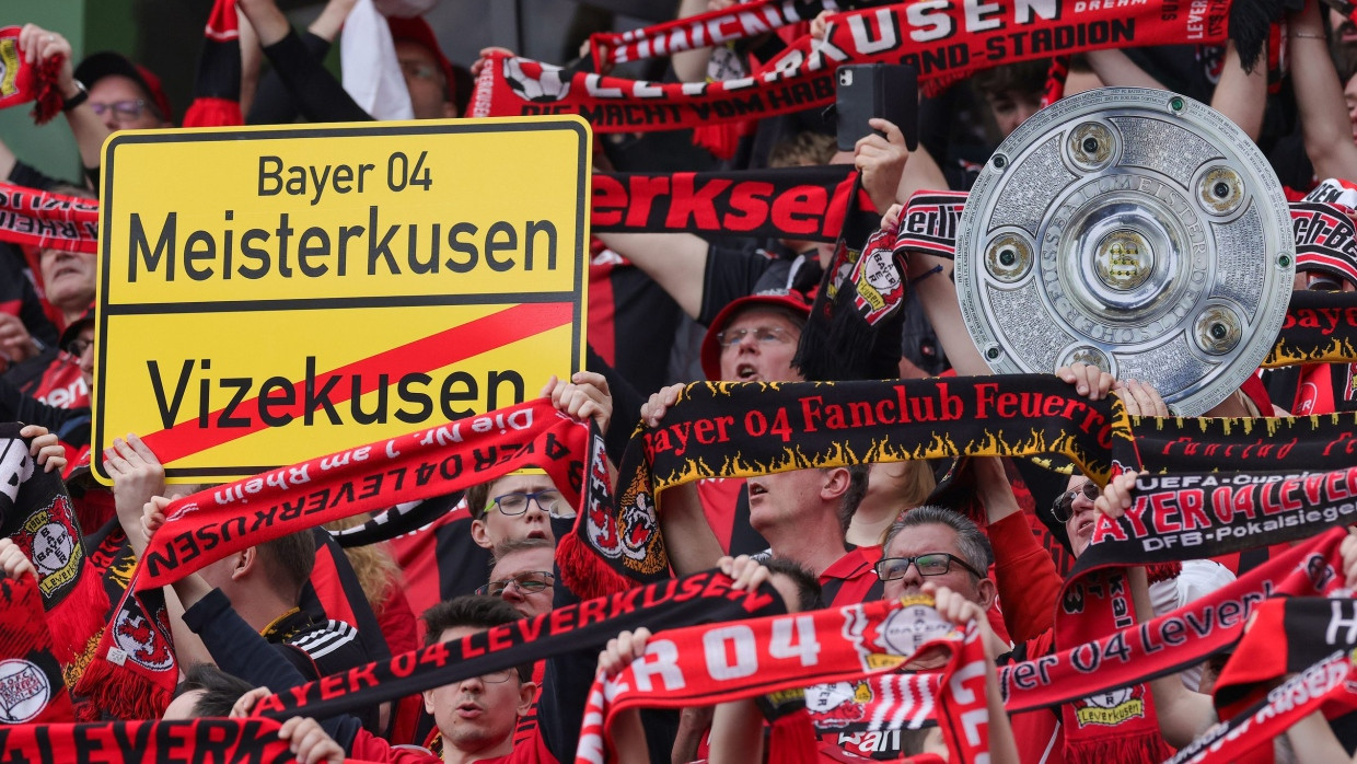 Bayer Leverkusen Deutscher Meister: Nie mehr Vizekusen
